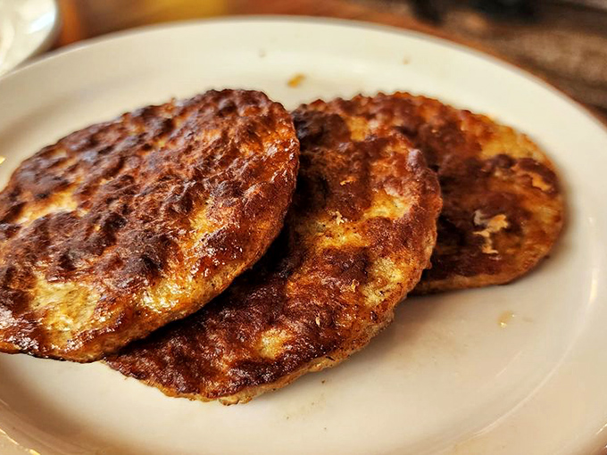 These sausage patties aren't just browned&mdash;they're caramelized to the exact shade of delicious that makes morning people out of night owls.
