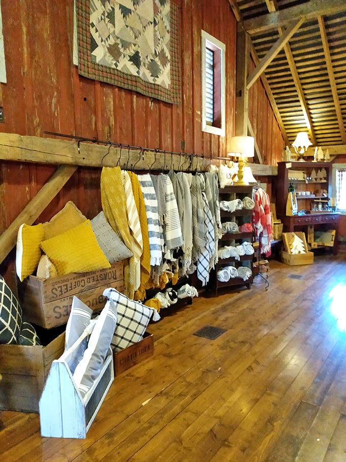 Textiles that tell tales &ndash; each carefully folded fabric represents someone's handwork, home, and the comforts of generations past.