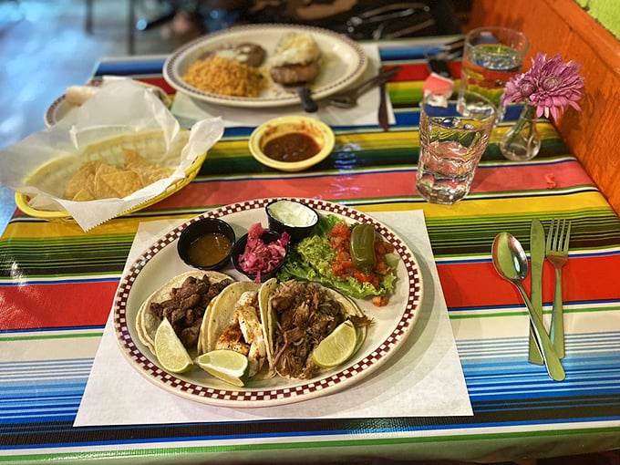 Tacos that tell a story with each bite&mdash;the perfect trilogy of tender meat, fresh toppings, and handmade tortillas that would make your abuela proud.