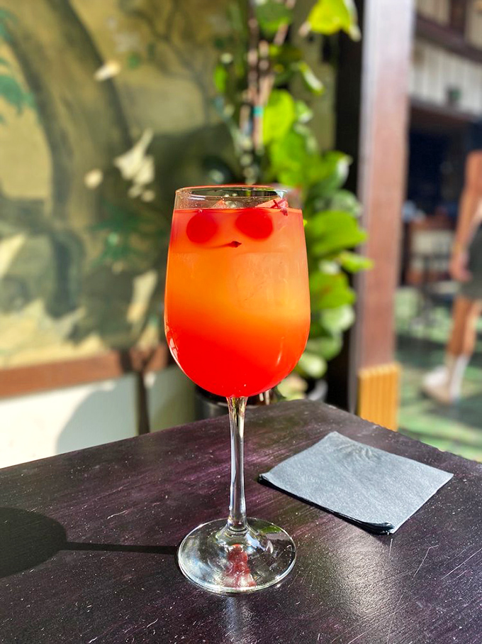 Sometimes breakfast calls for a little liquid sunshine to complement your carbohydrate mountain climbing expedition ahead.