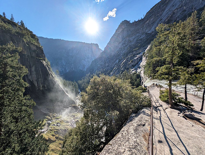 Blue skies, granite cliffs, and that view that makes your Instagram followers actually jealous instead of just politely liking your vacation photos.