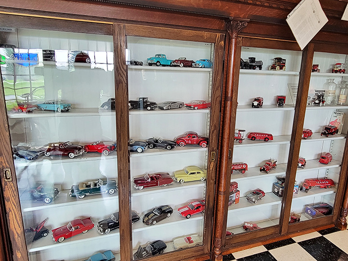 Not all treasures have full-size engines. This display of miniature masterpieces proves good things come in small packages&mdash;just don't tell that to Cadillac owners.