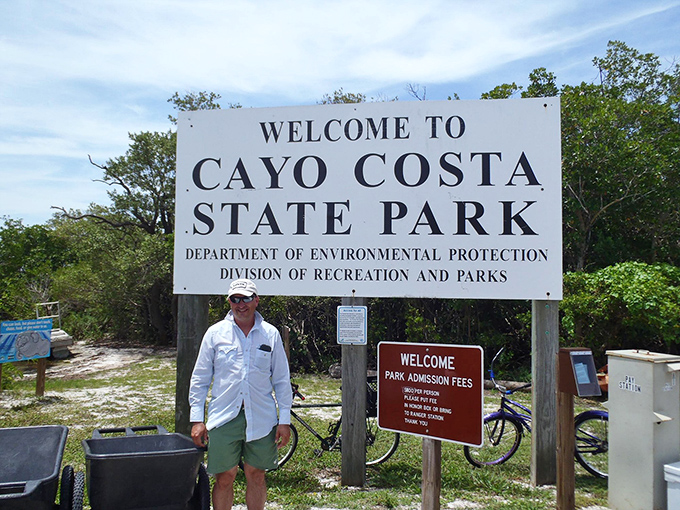 The official welcome wagon consists of a sign, sunshine, and the promise that your email notifications won't reach you here.