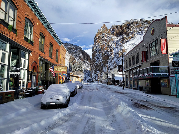 Winter transforms Creede into a snow globe you can actually live in, where tire tracks replace footprints and mountains wear their white formal attire.