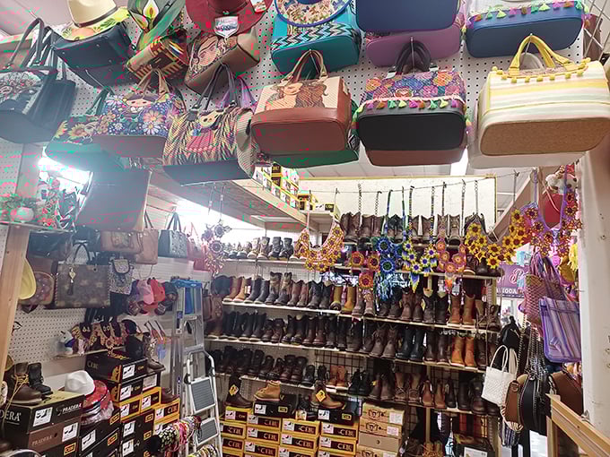 Boots and bags living in perfect harmony&mdash;the retail equivalent of a country-western duet about accessorizing.