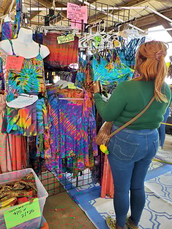 Tie-dye never really dies &ndash; it just waits patiently at flea markets until the next generation discovers its psychedelic charms.