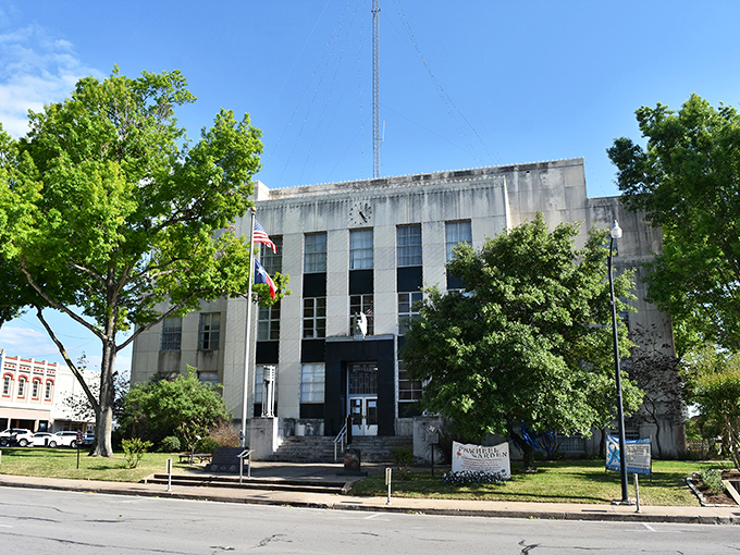 Brenham's classic courthouse square arrangement creates the perfect setting for a town that's mastered the art of affordable living.