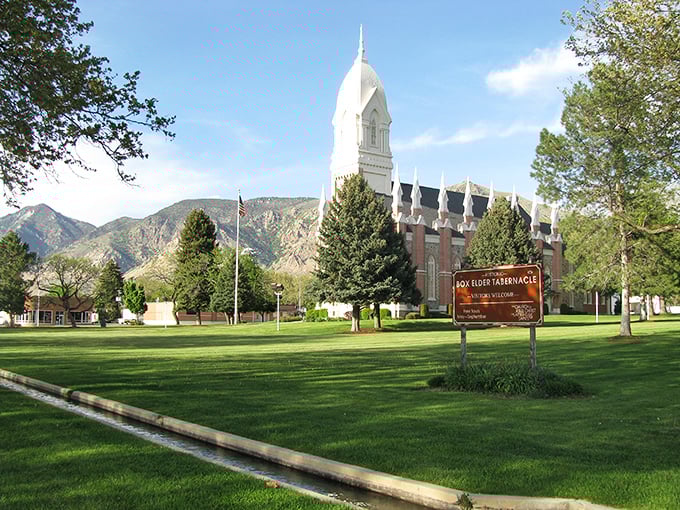 Brigham City's iconic arch welcomes you to a downtown where historic architecture and affordable living create the perfect small-town symphony.
