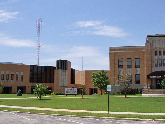 Camdenton's government buildings blend functionality with classic design – proving bureaucracy can occasionally have good taste in architecture.