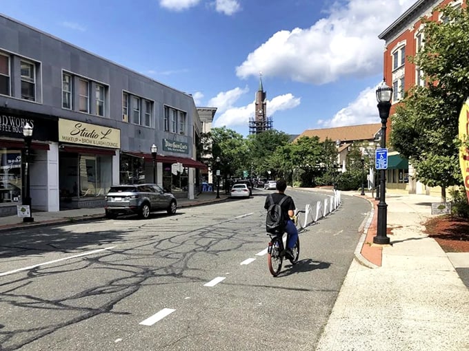 Chicopee's historic mill buildings along the river tell stories of industrial past while offering affordable present-day living.