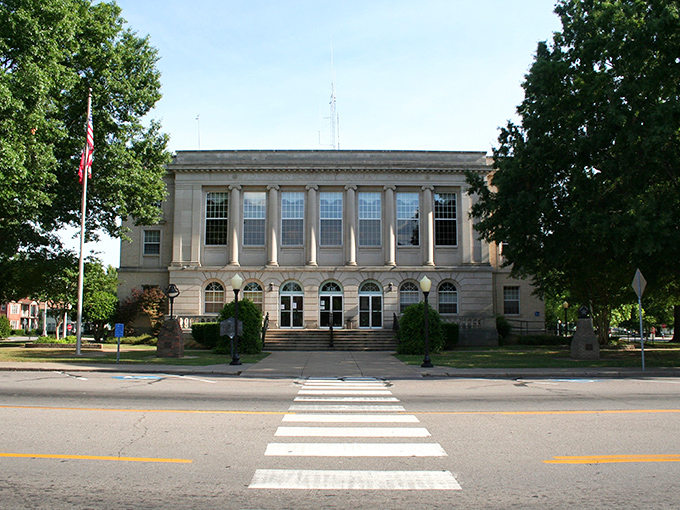 Clarksville's downtown buildings showcase that timeless brick architecture that says "we've been here awhile and we're staying put."
