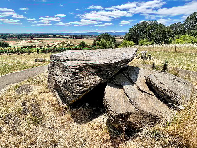 This 90-ton Montana boulder took the scenic route to Oregon, courtesy of Ice Age floodwaters.