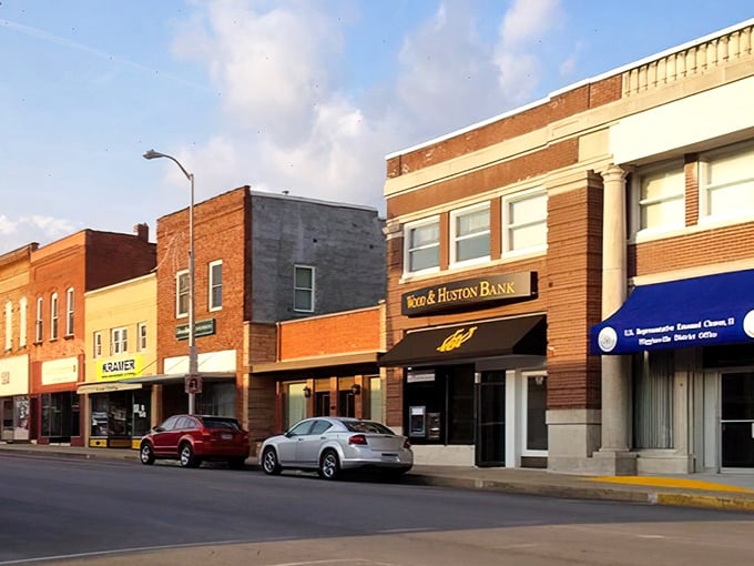 Higginsville's classic storefronts stand proudly along Main Street, like they're posing for a "Best Small Towns in America" calendar.