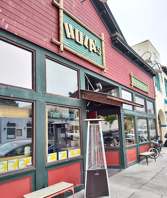 Hula's Island Grill brings tropical vibes to Monterey – because seafood tastes better when you feel like you're on vacation.