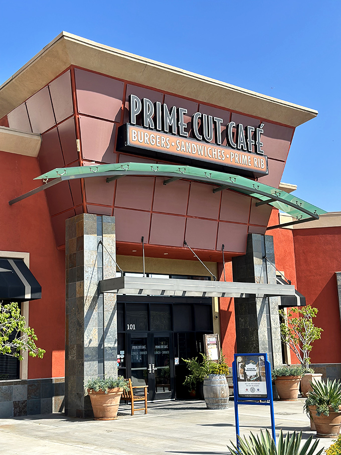 Prime Cut Café's modern exterior brings steakhouse traditions into the 21st century – without losing any of the flavor.