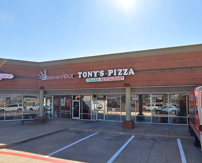 Tony's Pizza & Pasta: "Where pizza traditions are honored daily. That humble storefront has launched thousands of happy food memories!"