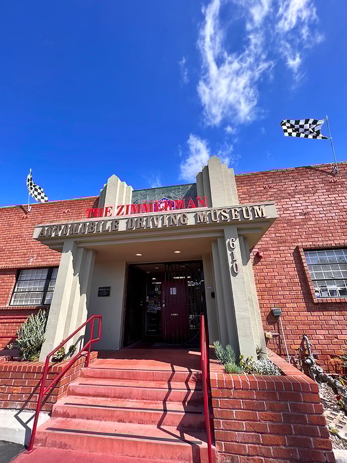 That blue classic parked outside is just a teaser of what awaits inside. Cars meant to be driven, not just admired from behind velvet ropes!