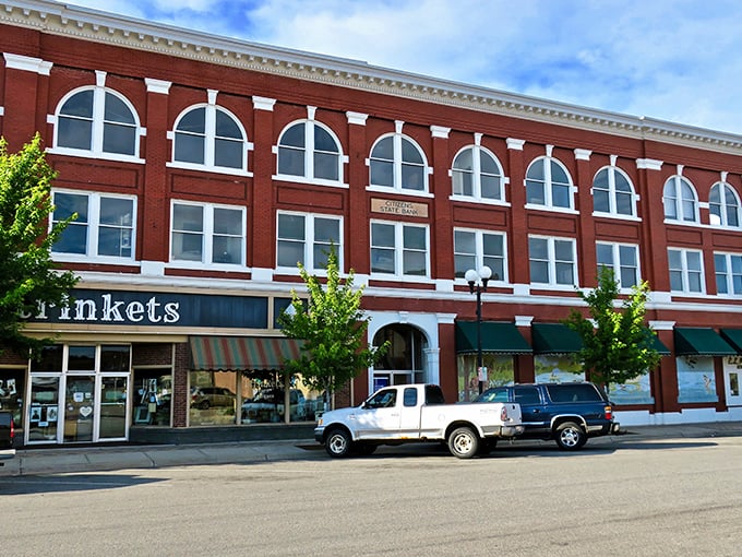 This charming streetscape proves that vacation destinations can also be wonderfully livable retirement communities year-round.