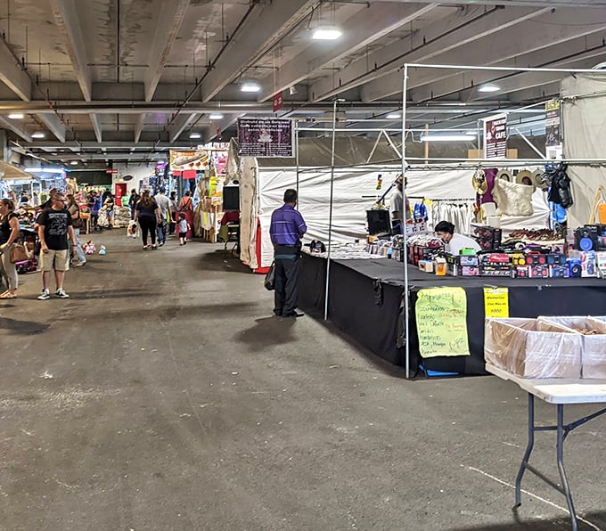 The sensory overload at Buyers Flea Market is part of its charm&mdash;a symphony of sights, sounds, and irresistible food aromas.