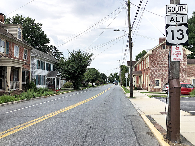 The brick storefronts of Camden's business district maintain that timeless appeal that big box stores can only dream about. Small but mighty!