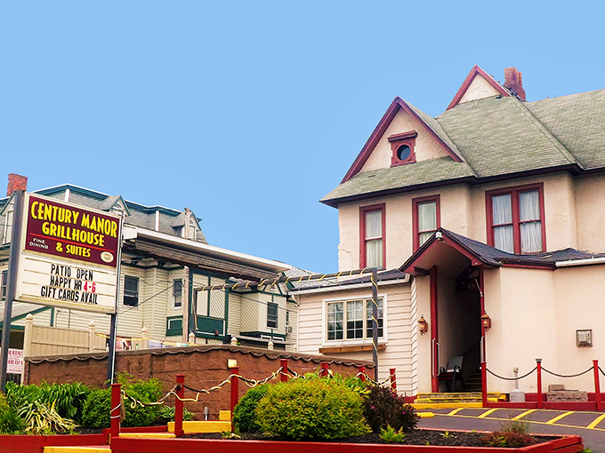 History and flavor collide at Century Manor. The architecture is almost as impressive as what's on your plate.