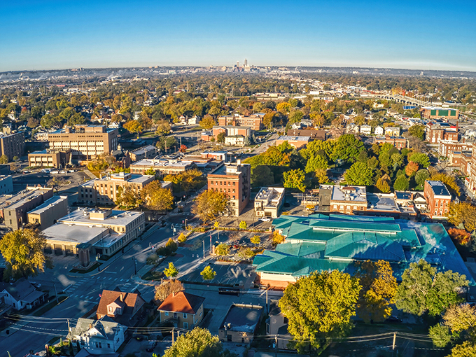 Historic buildings line Council Bluffs' main street, offering charm that's rich in character but light on your wallet. Retirement dollars go further here!