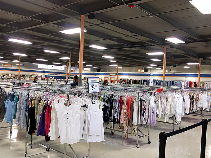 Racks of possibility await inside this Atlanta institution, where yesterday's fashion becomes tomorrow's statement piece.