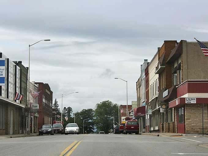 Waupaca's charming storefronts line a main street that feels like it belongs in a Hallmark movie&mdash;but with better restaurants. 
