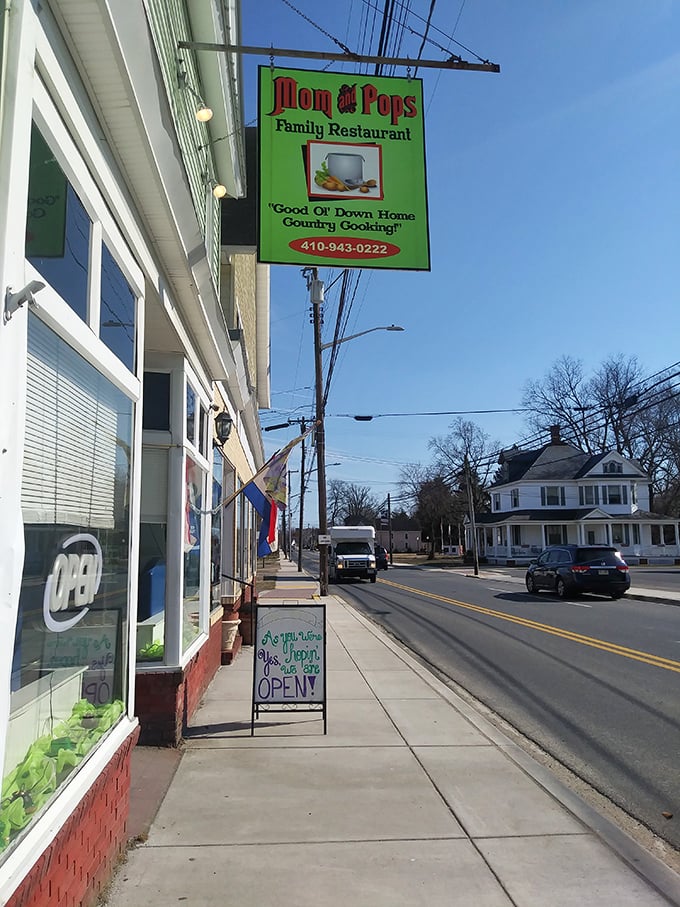 Mom-n-Pop's (Hurlock): The sign says "Good Ol' Down Home Country Cooking" - a promise that's kept with every single plate that leaves the kitchen.