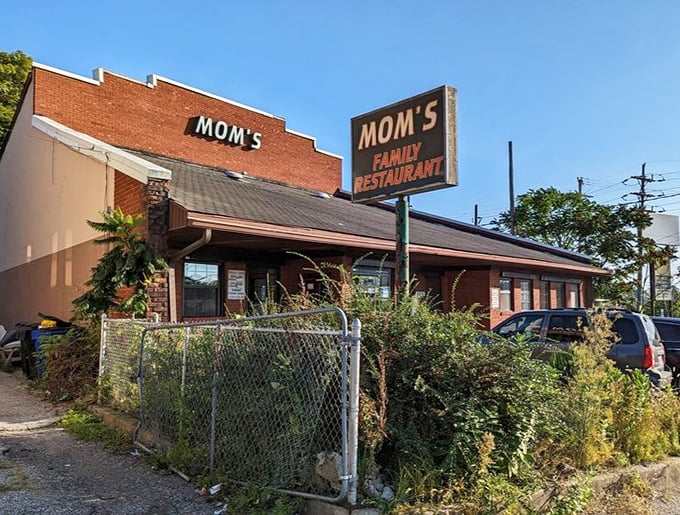 The humble brick building housing Mom's is like that reliable friend who never changes &ndash; comfortingly constant in a chaotic world.