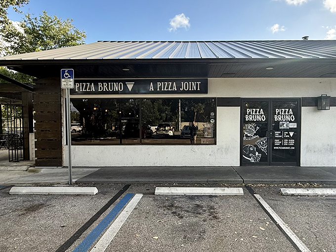 By day, Pizza Bruno looks unassuming. By night, it transforms into Orlando's temple of neo-Neapolitan pizza worship.