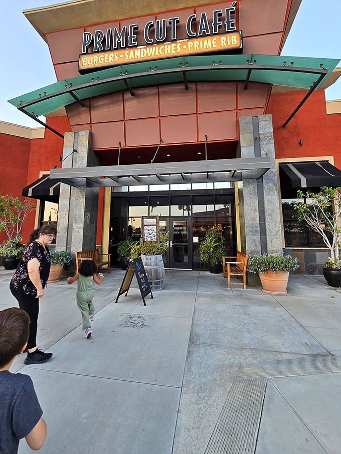 This shopping center steakhouse proves that sometimes the best culinary experiences hide in plain sight, between nail salons and dry cleaners.