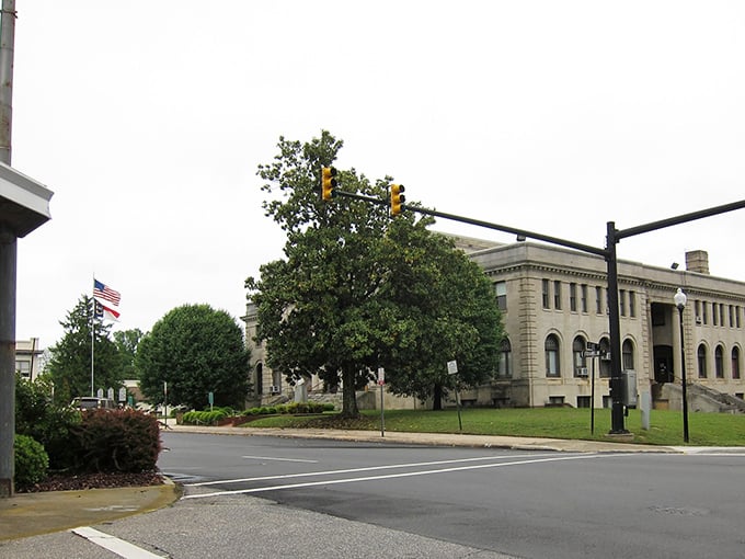 Downtown Rockingham blends historic charm with modern convenience. Those pastel storefronts are like a Norman Rockwell painting come to life!