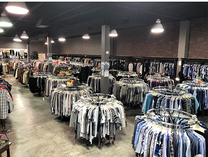 Not your grandmother's thrift store! This modern, boutique-style layout makes secondhand shopping feel like a luxury experience.