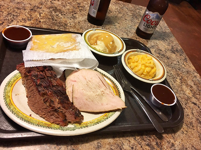 Brisket and turkey living in perfect harmony on a plate&mdash;like a delicious Motown duet that your taste buds can't stop singing.