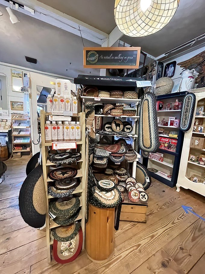 Handcrafted baskets and country decor that whisper "your home needs me" as you walk by. Resistance is futile against this much charm.