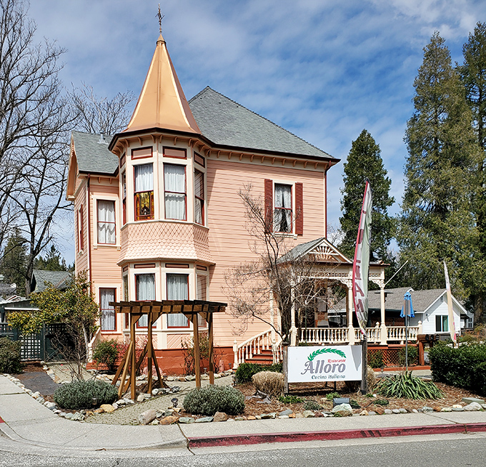 Victorian elegance houses Italian cuisine where old-world charm meets new-world flavors in perfect harmony.