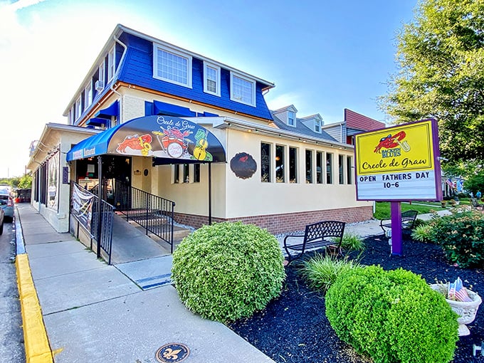 Backfin Blues Creole de Graw brings a splash of New Orleans to Maryland, proving that good taste knows no geographical boundaries.