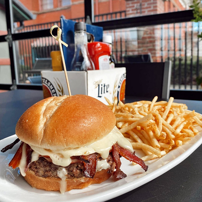 A burger that doesn't just speak to your hunger&mdash;it writes poetry to it, with bacon as the exclamation point.