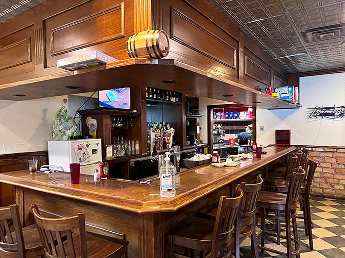 A bar where everybody might not know your name when you arrive, but they probably will by the time you leave.