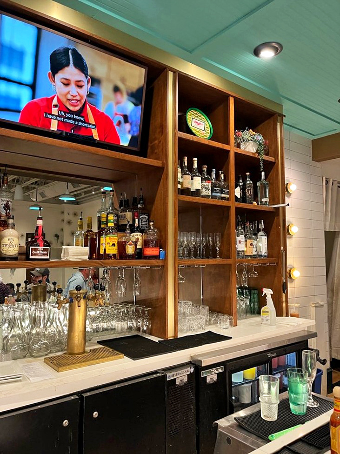 The bar doesn't just serve drinks&mdash;it dispenses liquid sunshine in the form of morning cocktails that make "day drinking" sound downright respectable.