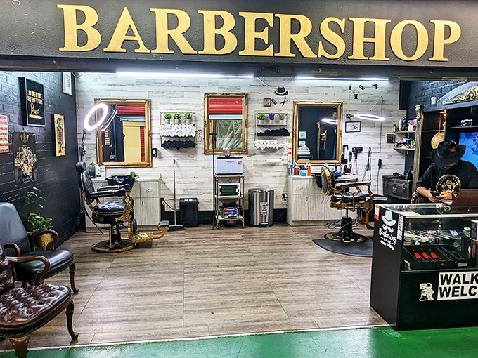 Not just a haircut, but a time machine. This barbershop promises the classic experience your grandfather waxed poetic about, minus the political arguments.