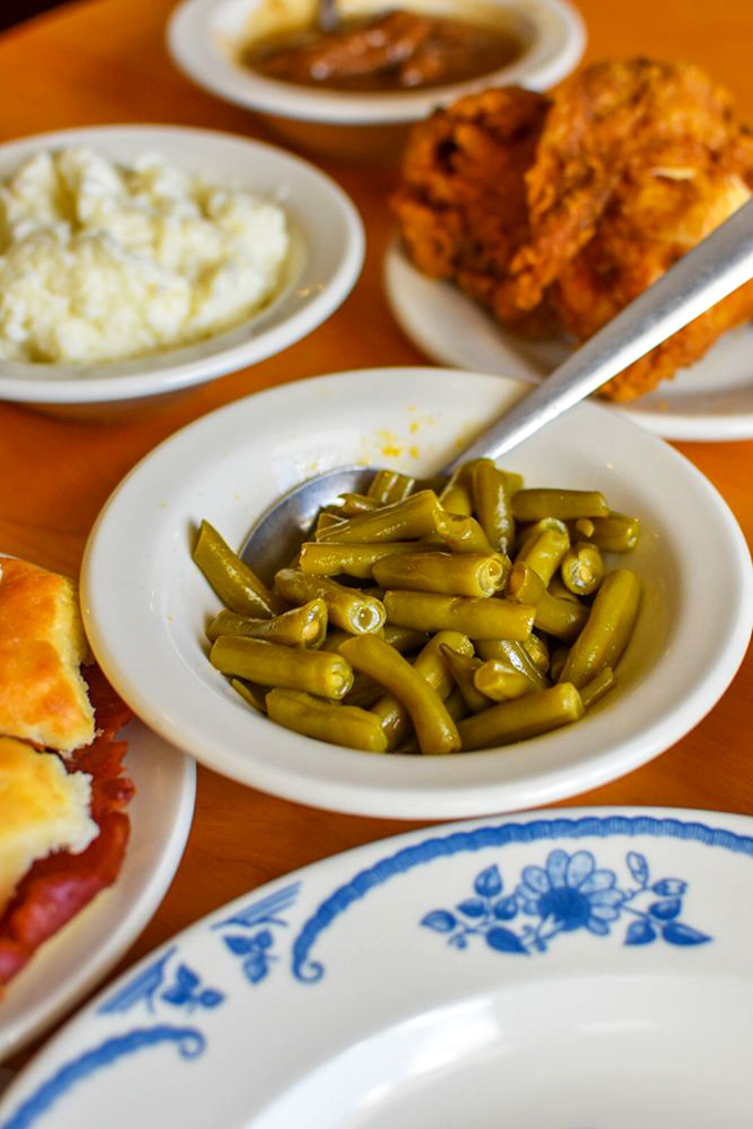 These aren't your cafeteria green beans&mdash;they're slow-simmered Southern heirlooms that grandmothers everywhere would nod approvingly at.