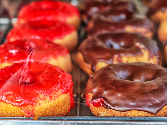 This cinnamon sugar-crusted masterpiece represents donut perfection in its simplest form&mdash;no fancy fillings needed when the basics are this good.