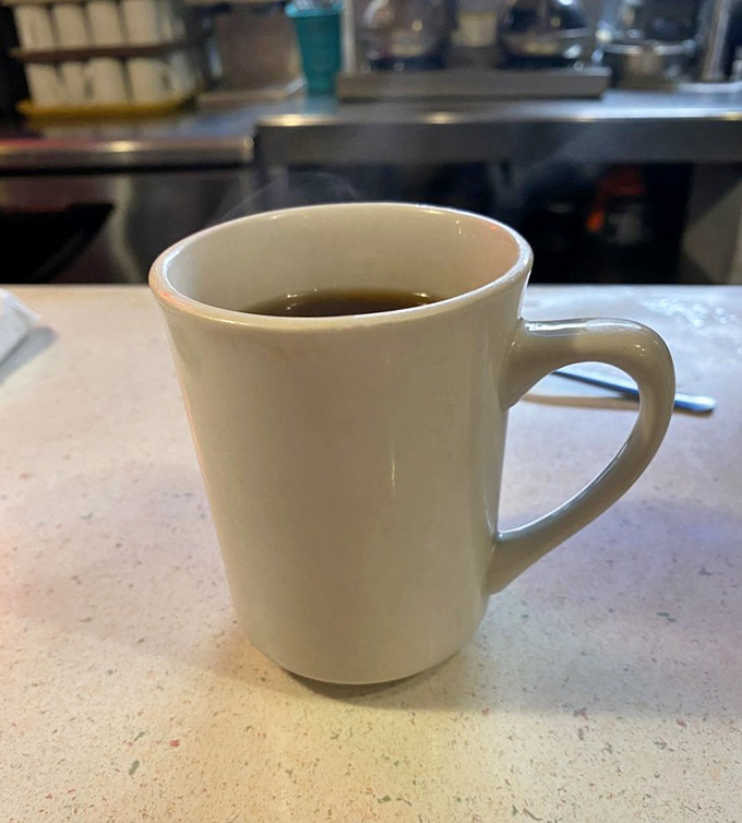 Sometimes the simplest pleasures speak loudest. A sturdy mug of black coffee&mdash;the unsung hero of every great breakfast.