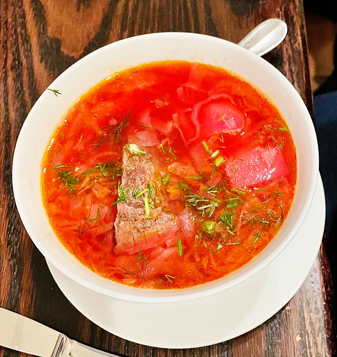 This isn't just soup&mdash;it's a bowl of liquid comfort that would make any Eastern European babushka nod in approval. 