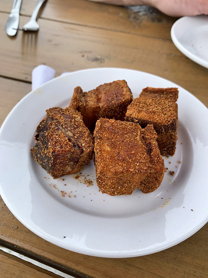 These aren't your average pork rinds&mdash;they're crispy, spice-dusted flavor bombs that make potato chips seem like a sad compromise.