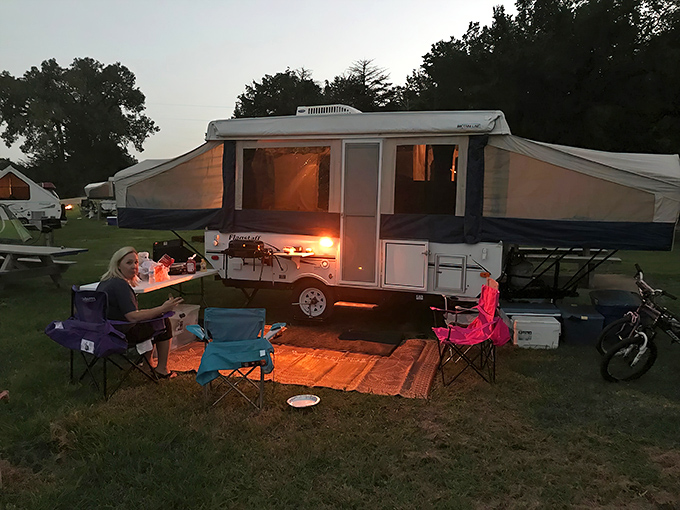 Camping under Oklahoma skies creates million-star accommodations at budget-friendly prices&mdash;retirement living doesn't get more affordable than this.