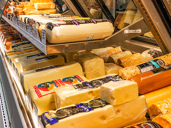 The cheese case&mdash;where dairy dreams come true. Wisconsin might be jealous, but Michigan's Amish cheesemakers aren't showing off, they're just showing up.