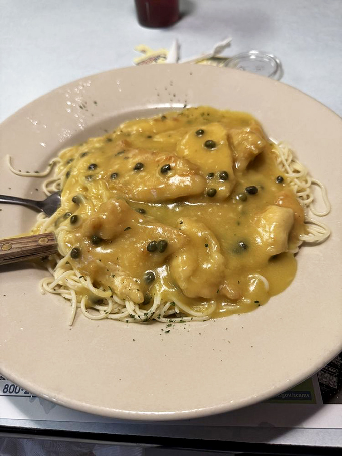 Chicken piccata that would make Italian grandmothers nod in approval. Those capers are tiny flavor bombs in a buttery lemon sea of deliciousness. 